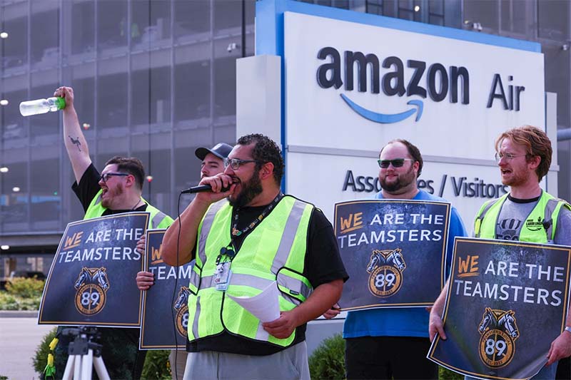 Teamsters Take On Amazon – Fight For $30/Hour & A Union! | Socialist ...