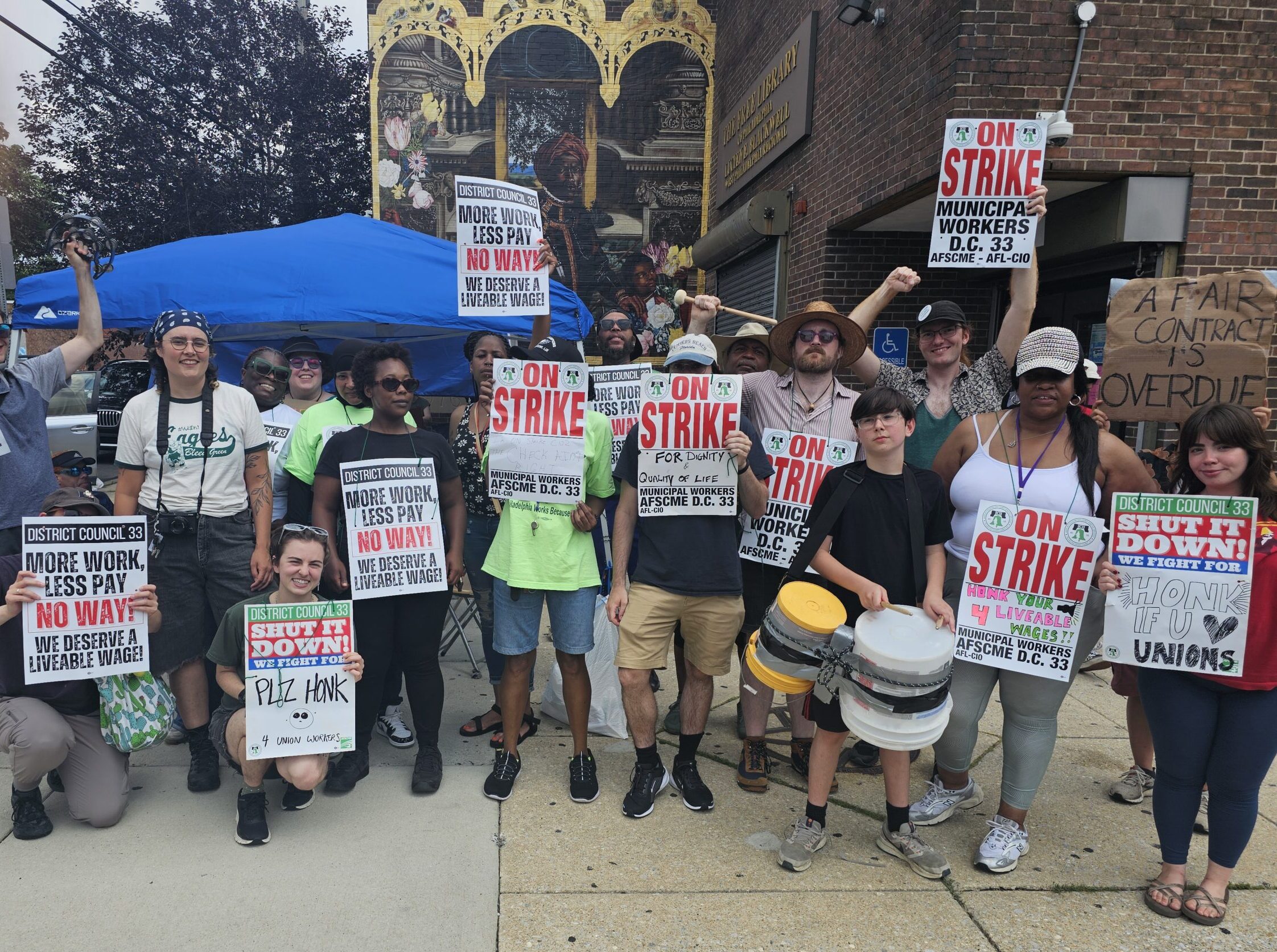 Over 9,000 City Workers On Strike—Solidarity With AFSCME DC 33 ...